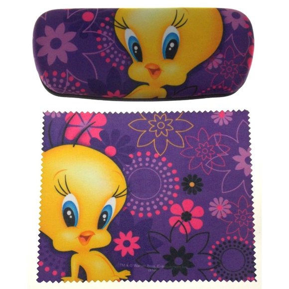 Spoontiques | Accessories | Tweety Bird Eyeglass Hard Case Lens Cloth ...